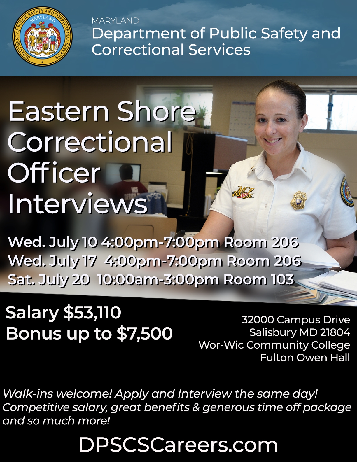 DPSCS - Career Events