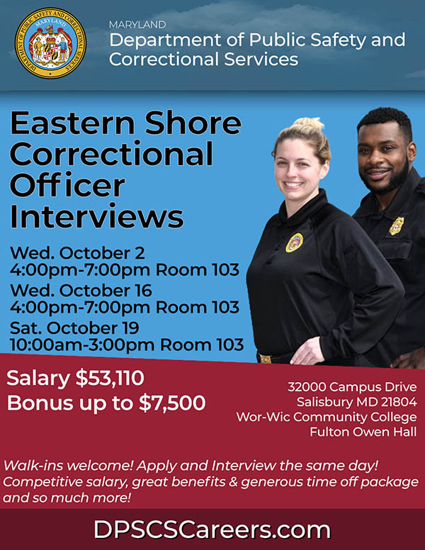 DPSCS - Career Events