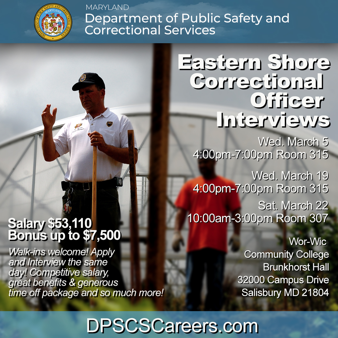 DPSCS - Career Events
