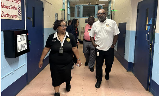 Secretary Scruggs visits the MTC